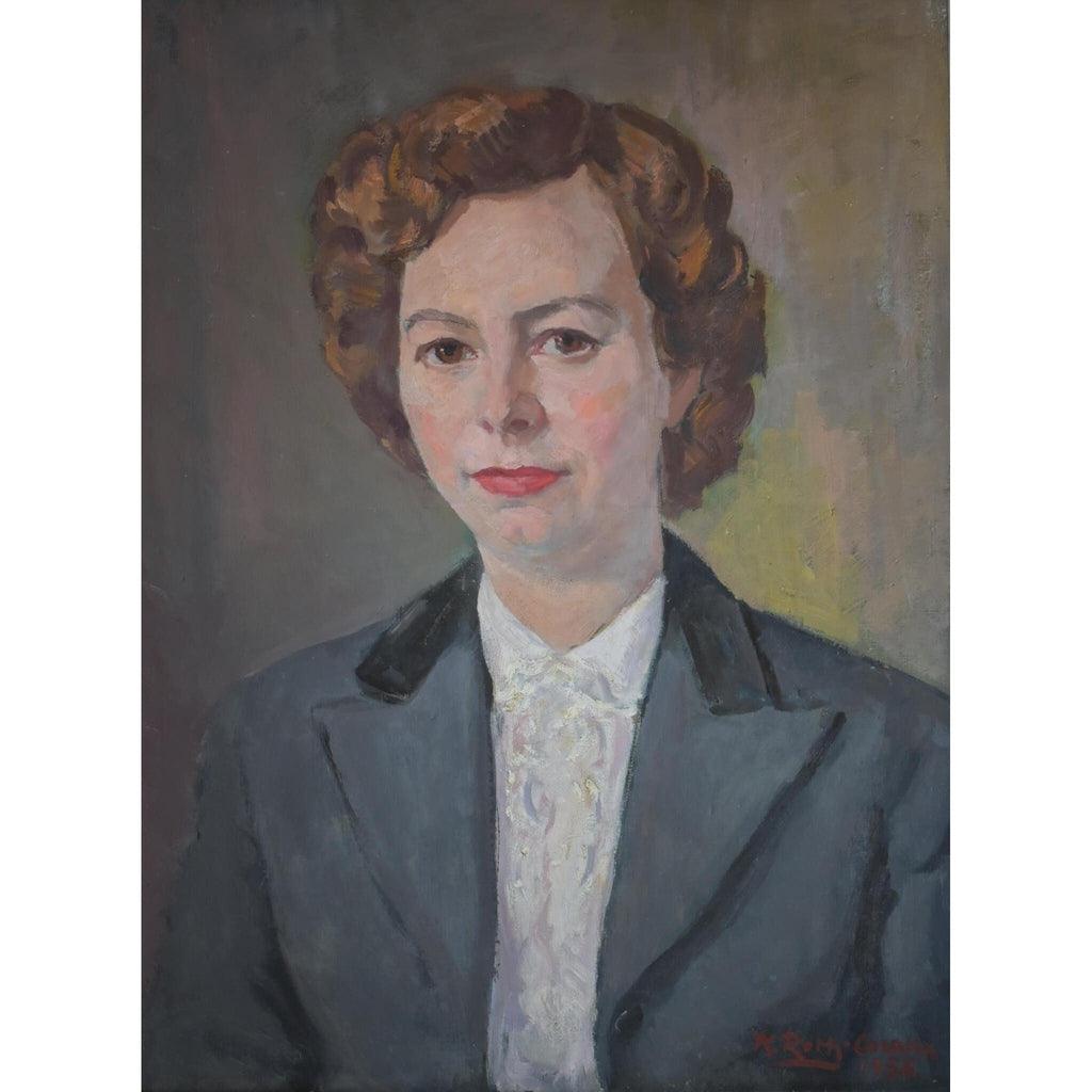 Karl Roth-Coraux – Portrait of a Woman – Winckelmann Gallery